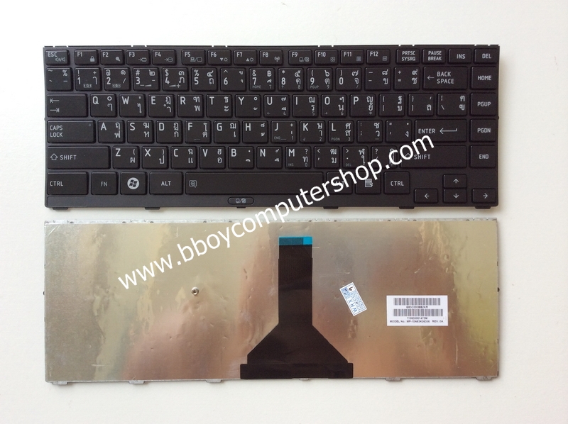 TOSHIBA Keyboard คีย์บอร์ด Toshiba Satellite R845 R705 R800 R810 R830 ...