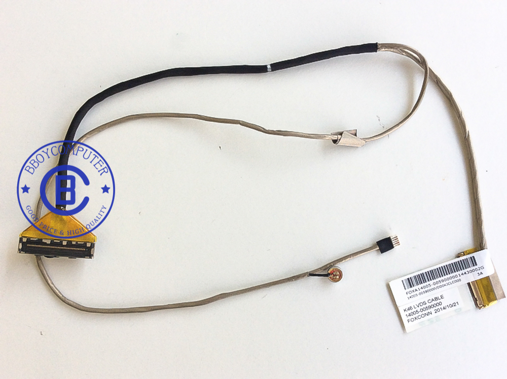 ASUS LCD Cable สายแพรจอ ASUS A46C K46 K46C K46CM K46E K46SL S46 S46E ...