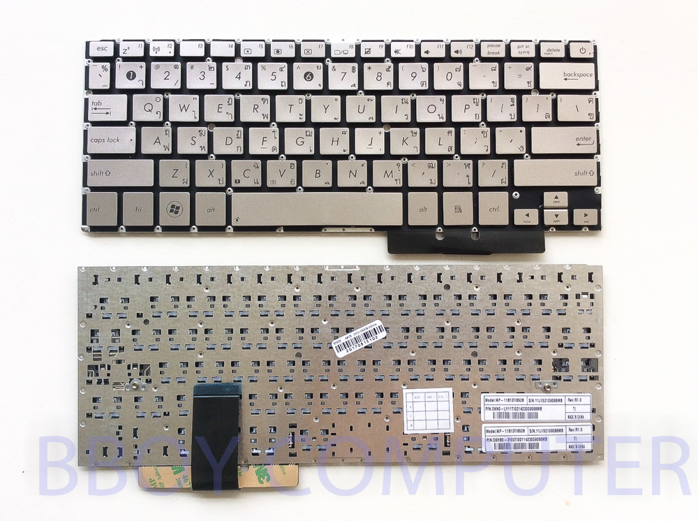 ASUS Keyboard คีย์บอร์ด ASUS Zenbook Ultrabook UX31 UX31E UX31A UX31LA ...