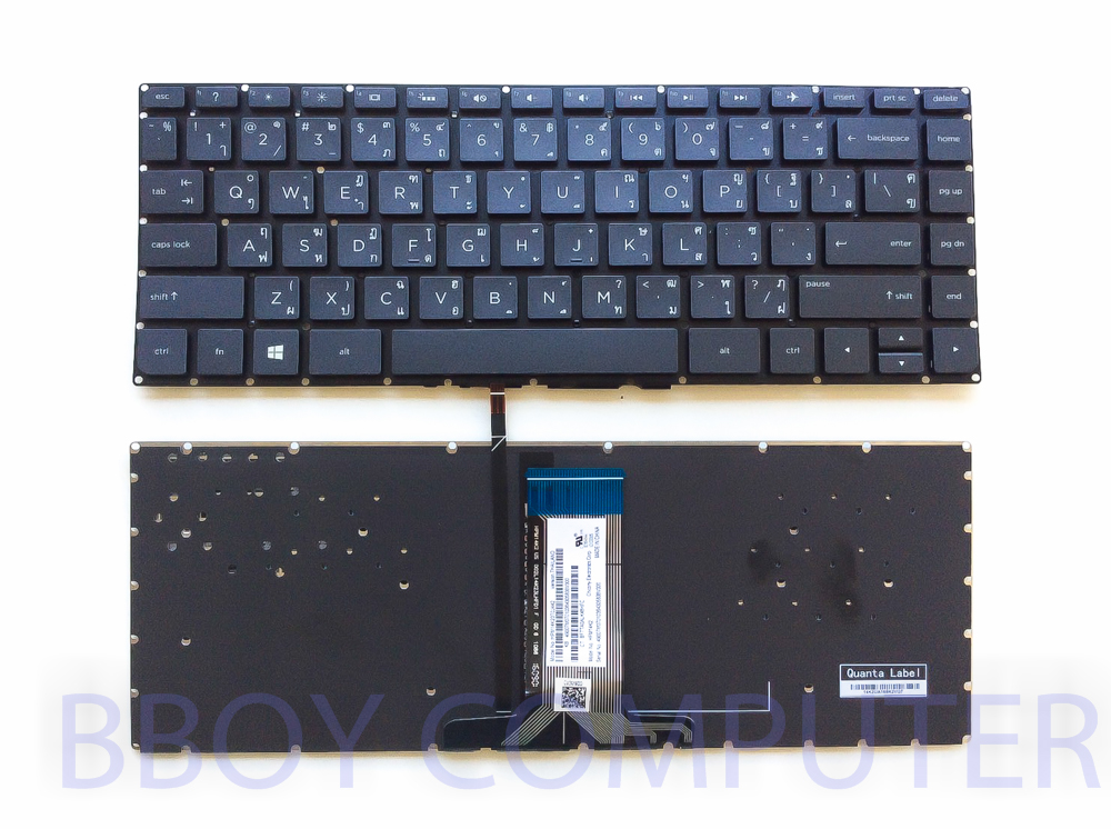 HP Keyboard คีย์บอร์ด HP 14-BS 14-AB 14-BK 14-BP 14-ab011TX ab141TX ...