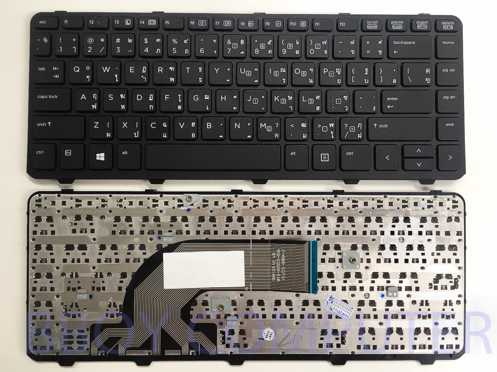 HP KEYBOARD คีย์บอร์ด HP PROBOOK 440 G0 440 G1 440 G2 430 G2 445 G1 ...