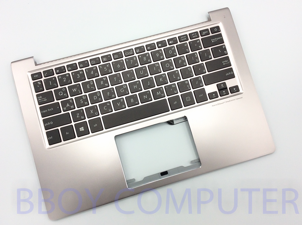 ASUS Keyboard คีย์บอร์ด ASUS UX303 UX303U สี Rose Gold พร้อมบอดี้ (ไทย ...