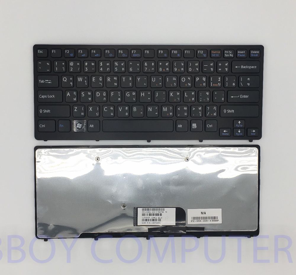 SONY Keyboard คีย์บอร์ด SONY VIAO VPC CW VPC-CW VPCCW15EC VPCCW16EC ...