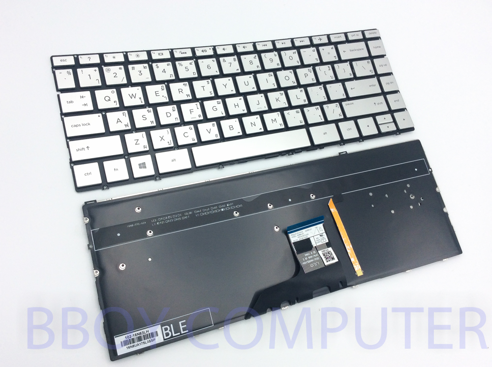 HP Keyboard คีย์บอร์ด HP Spectre X360 13-W 13T-AC 13-AC 13-AG Series สี ...