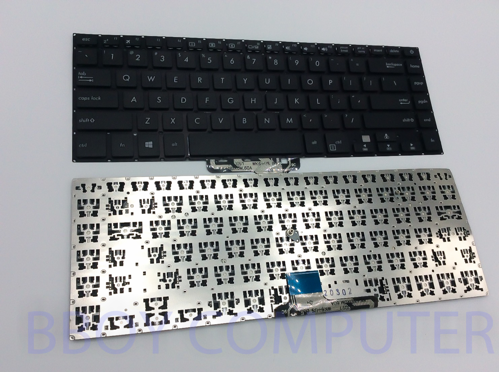 ASUS Keyboard คีย์บอร์ด ASUS S510U S510 TH-EN | bboycomputer