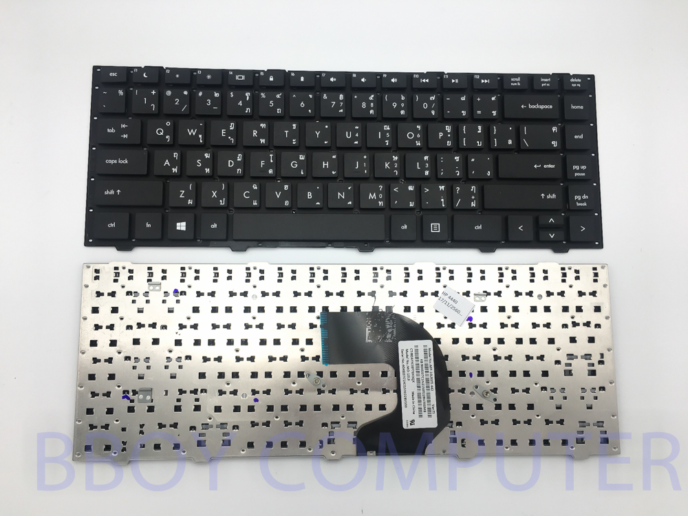 HP Keyboard คีย์บอร์ด HP ProBook 4440s 4441s 4445s 4446s ไทย-อังกฤษ ...