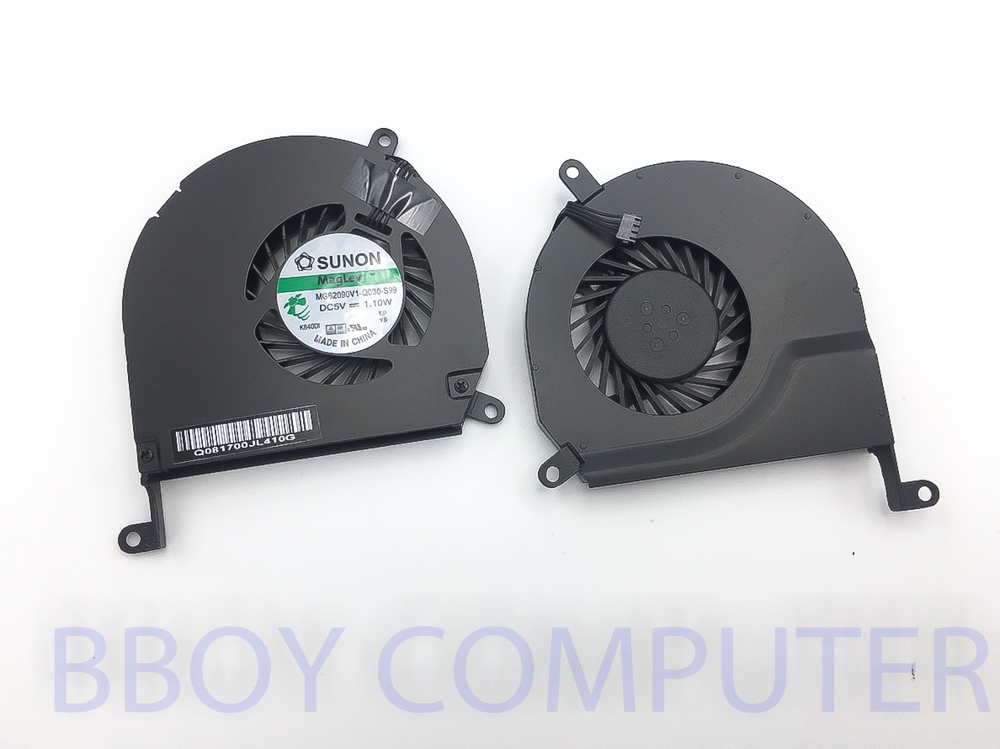 Mac CPU Fan พัดลมโน๊ตบุ๊ค APPLE พัดลม CPU Macbook Pro 15 A1286 (2 ตัว ...