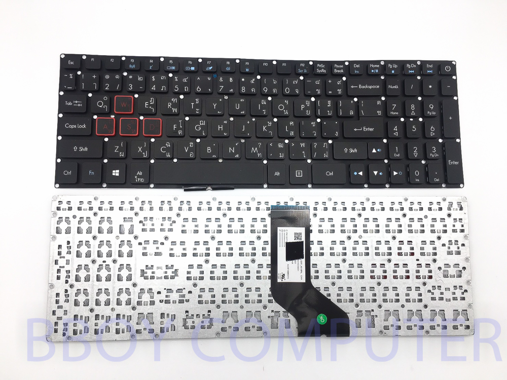 ACER Keyboard คีย์บอร์ด Aspire VX5-591G VX5-593 VX15 VN7-593 TH-EN ...