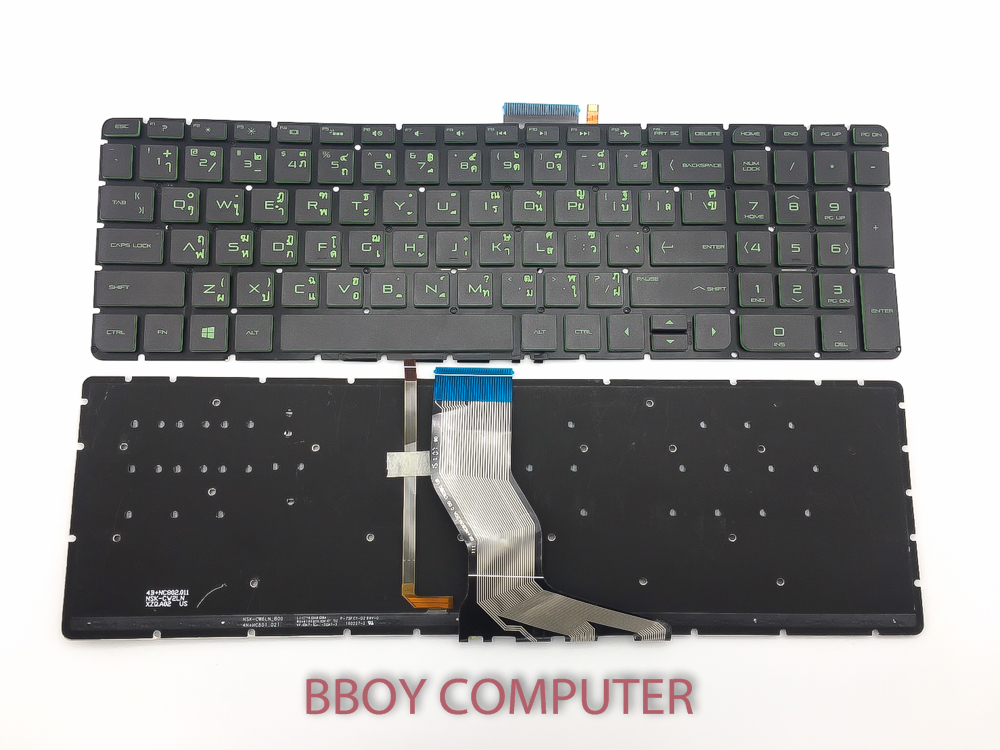 HP Keyboard คีย์บอร์ด HP Pavilion 15-AB 15-AK 15-AU 15-AN 15-AW 15-AX ...