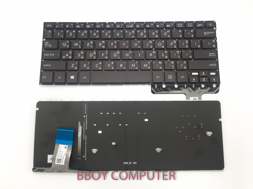 ASUS Keyboard คีย์บอร์ด ASUS UX330U UX330UA ไทย-อังกฤษ มี Backlite ...