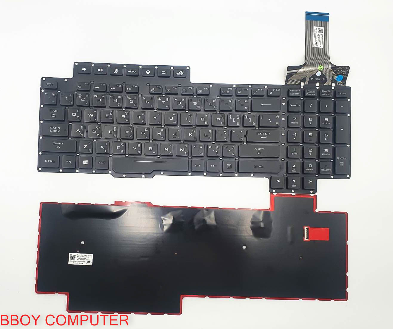 ASUS Keyboard คีย์บอร์ด Asus ROG G703 G703G G703GI G703GS G703V G703VI ...