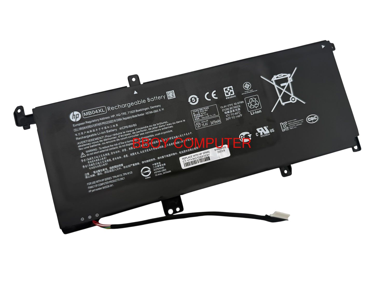 HP Battery แบตเตอรี่ HP Envy X360 15-AQ 15-AR M6-AQ103DX M6-AQ105DX M6 ...